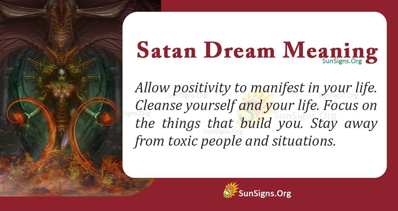 Dream Interpretation of Satan - Meaning and Symbolism - SunSigns.Org
