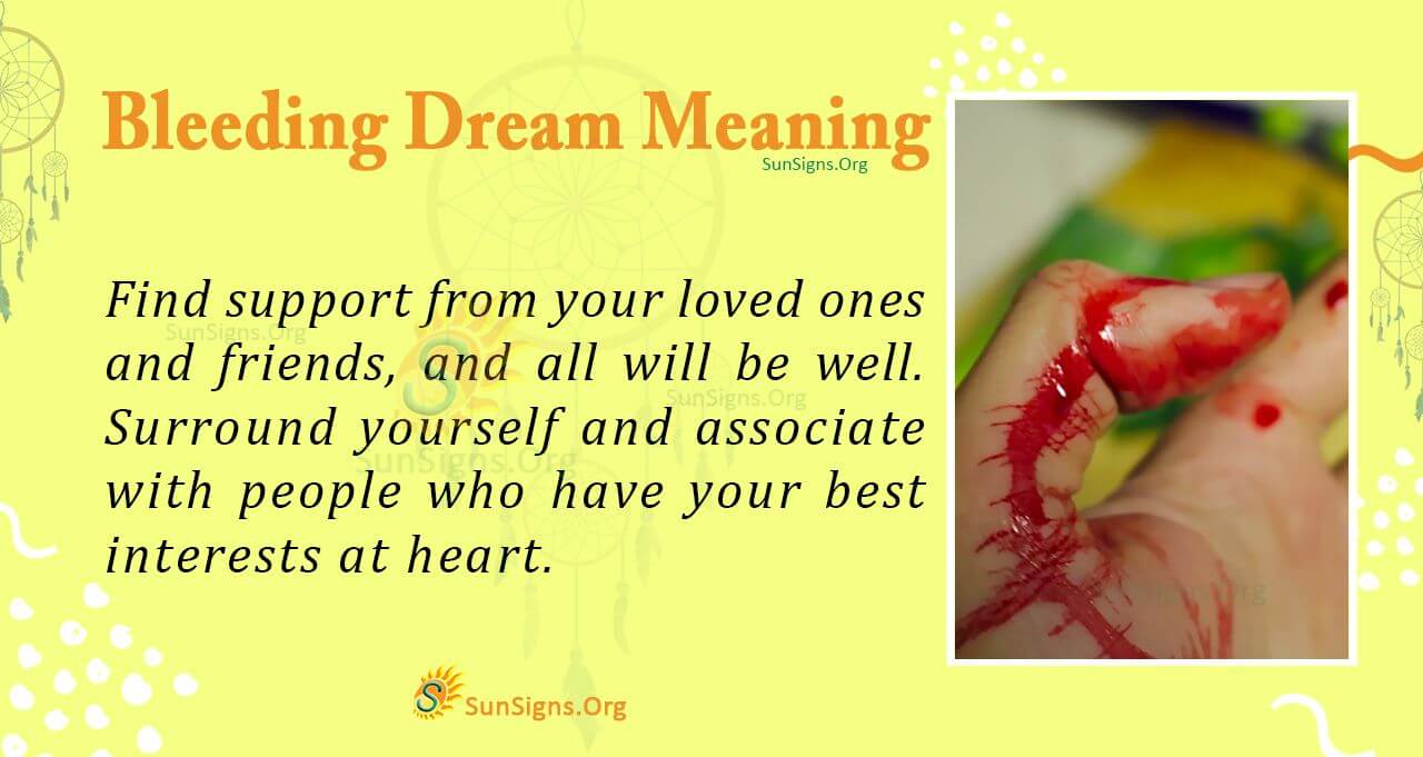 Bleeding in Your Dream - Meaning, Interpretation and Symbolism ...