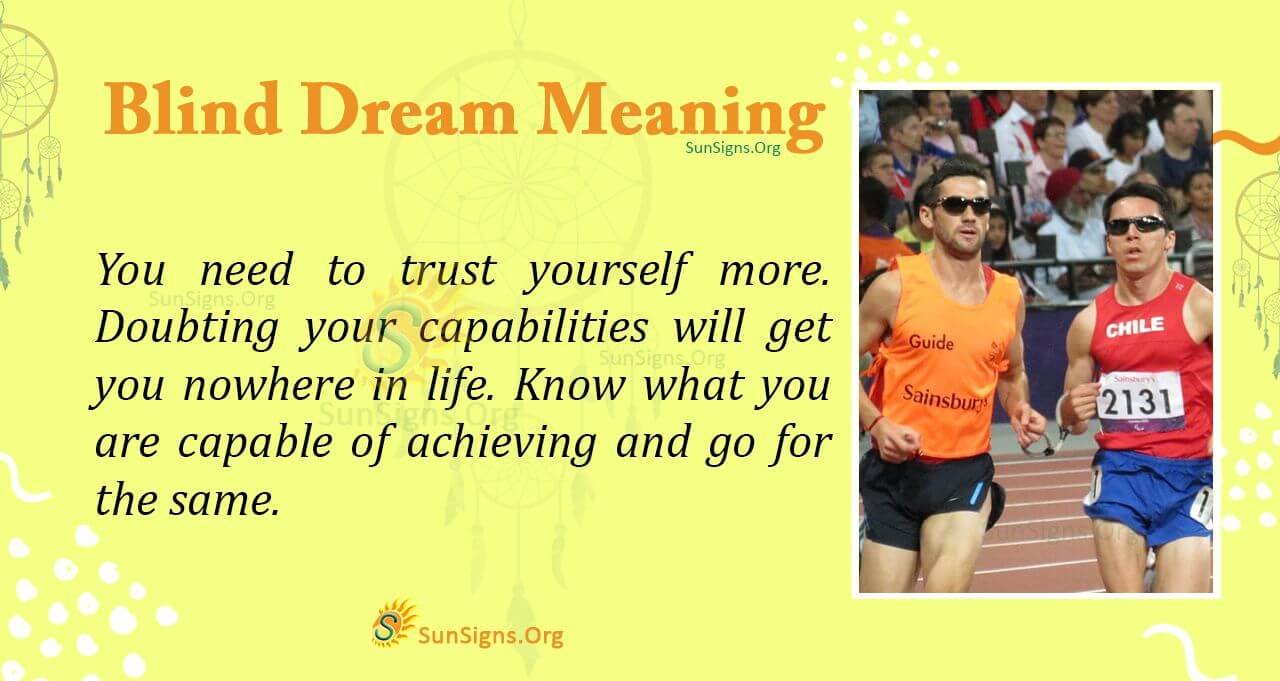 Blind Dream Symbol - Meaning and Interpretation - SunSigns.Org