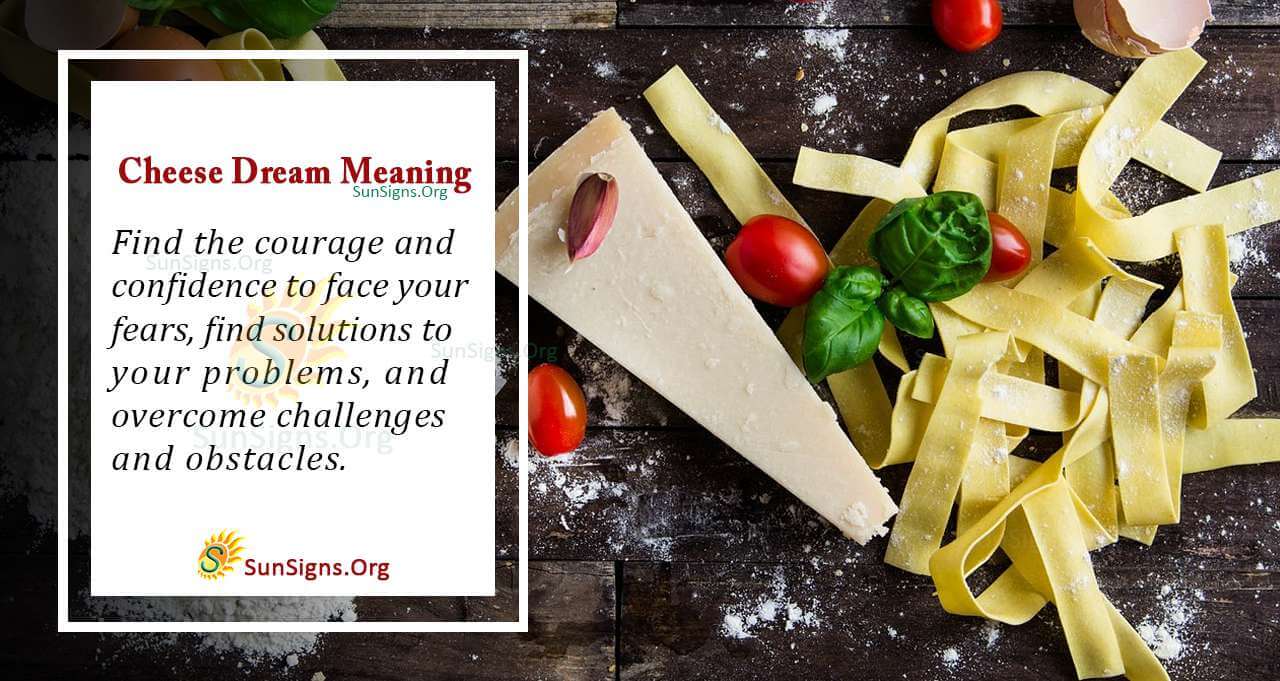 Cheese Dream Symbol - Interpretation and Symbolism - SunSigns.Org