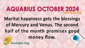 October 2024 Horoscope Predictions For All - SunSigns.Org
