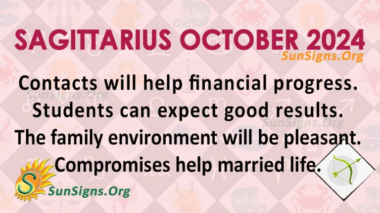 October 2024 Horoscope Predictions For All - SunSigns.Org