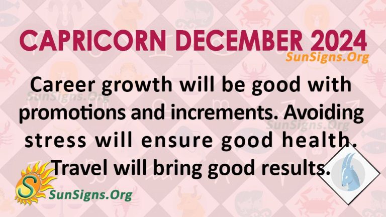December 2024 Horoscope Predictions for All - SunSigns.Org