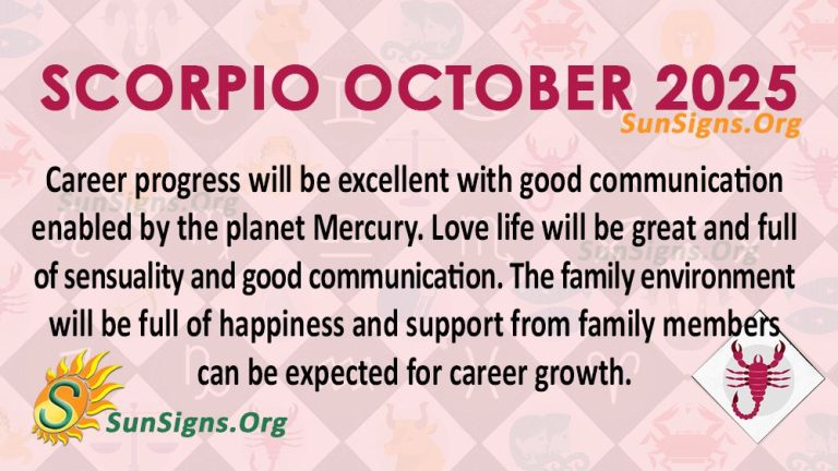 October 2025 Horoscope Predictions For All - SunSigns.Org